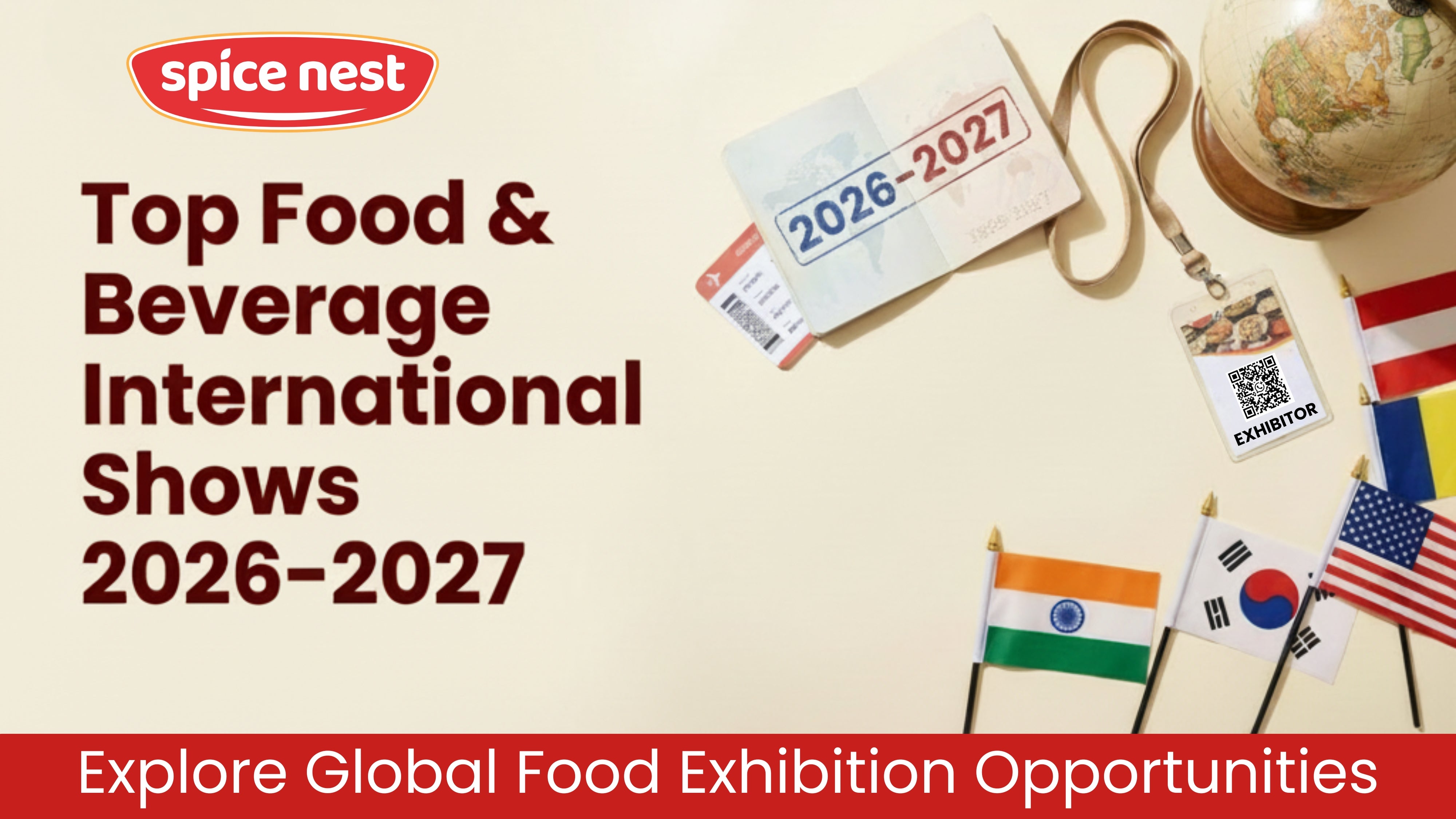 Top Food & Beverage International Shows in 2026 - 2027 – Spice Nest